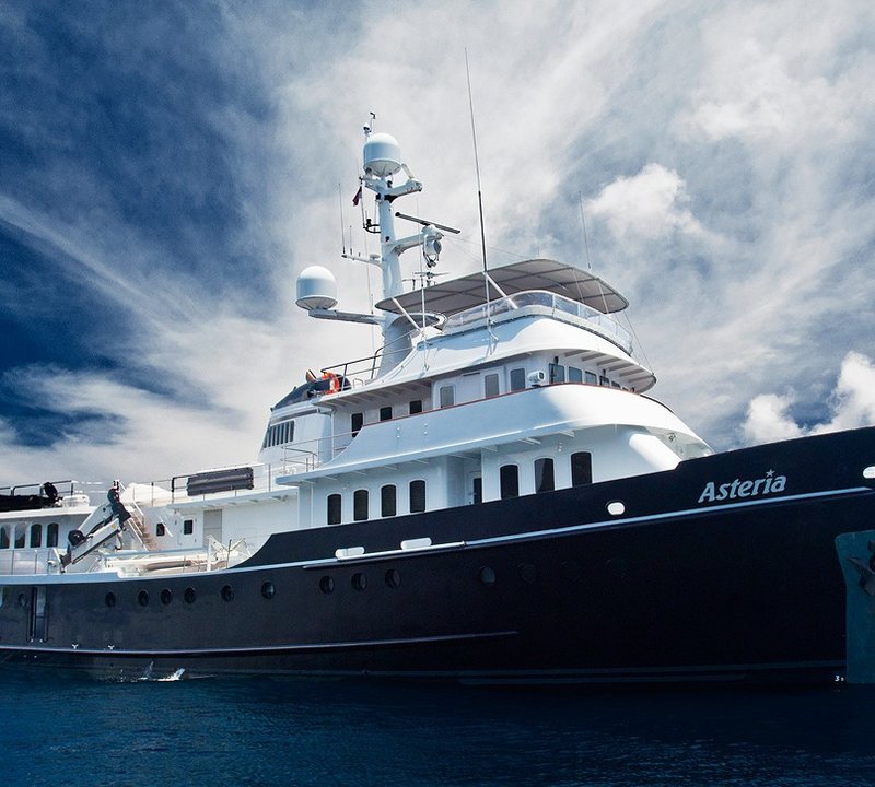 Yacht ASTERIA, DC Anastassiades & ACh Tsortanides | CHARTERWORLD Luxury ...